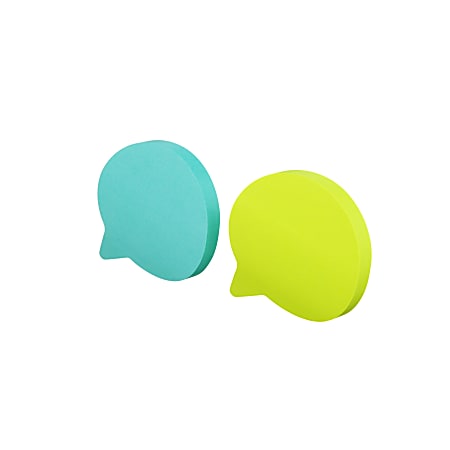 speech bubble sticky notes