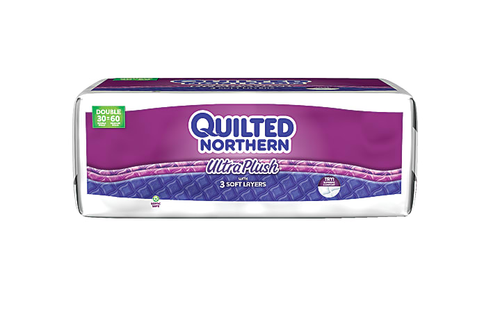 Quilted Northern Ultra Plush 3 Ply Bathroom Tissue White 165 Sheets Per ...