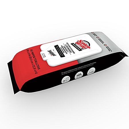 Scotch Brite Stainless Steel Hood Degreaser Wipes with Scotchgard ...