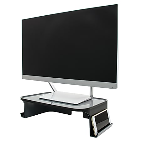 Advantus Fusion Monitor Stand BlackGray - Office Depot