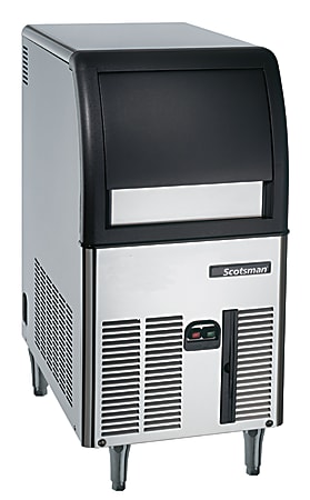 Scotsman Self Contained Under Counter Cube Ice Machine With Storage ...