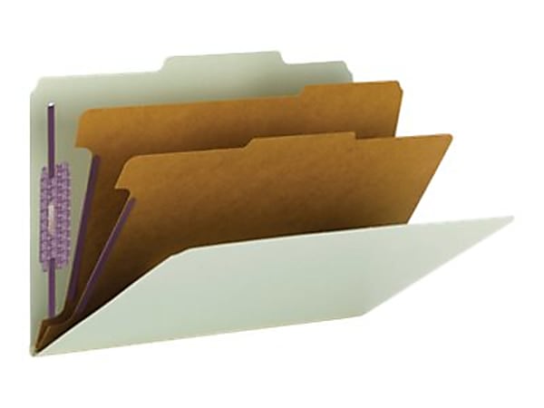Smead Classification Folders Pressboard With SafeSHIELD Fasteners 2 ...