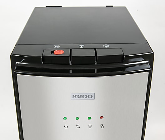Igloo HotCold Bottom Load Water Dispenser 39 1316 H x 10 14 W x 13 D ...