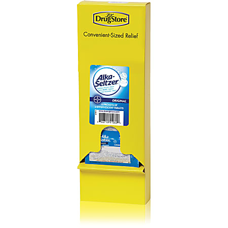 Lil Drugstore Alka Seltzer 2 Per Packet Box Of 15 Packets - Office Depot