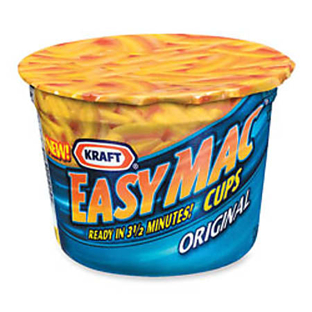 Easy Mac Cups 2.05 Oz Carton Of 10 - Office Depot
