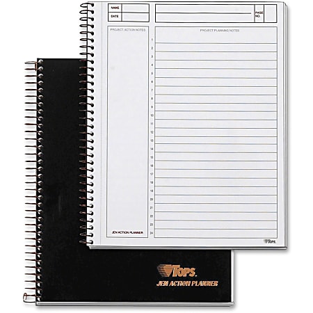 TOPS Profesional Planner 8 12 x 6 34 84 sheets - Office Depot