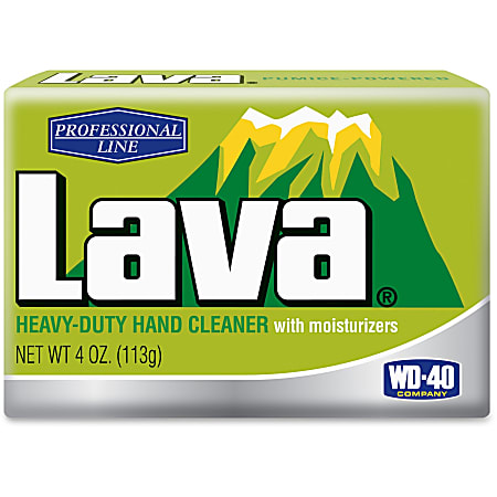 Lava Solid Hand Soap Unscented 4 Oz Carton Of 48 Bars - Office Depot