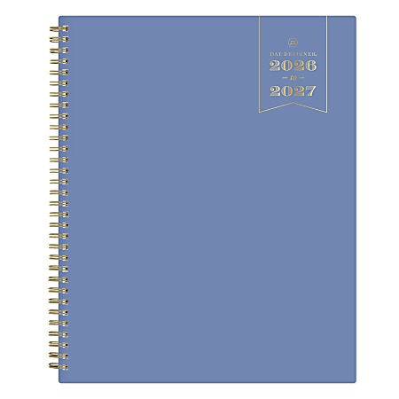 Planning Calendar DD Periwinkle PP 8.5x11 AY26 27 - Office Depot