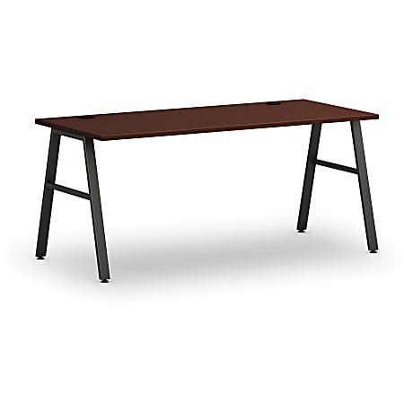 HON Mod Collection Worksurface 30 W A leg Support 30 Finish Black ...