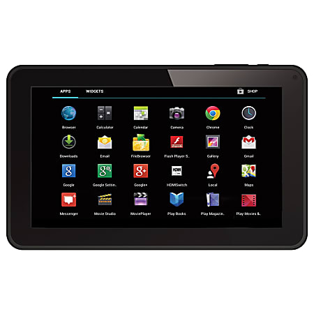 Naxa Core Pro NID 9000 Tablet 9 1 GB DDR3 SDRAM Amlogic Cortex A9 Dual ...