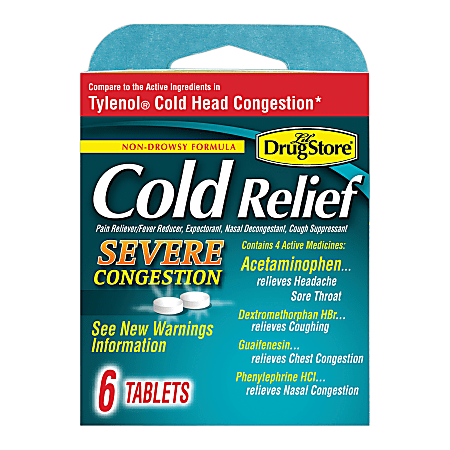 Sinus Cold Relief 3 Doses - Office Depot