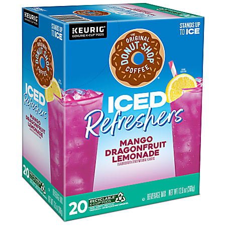 The Original Donut Shop Iced Refresher Keurig Single Serve K Cup Pods ...