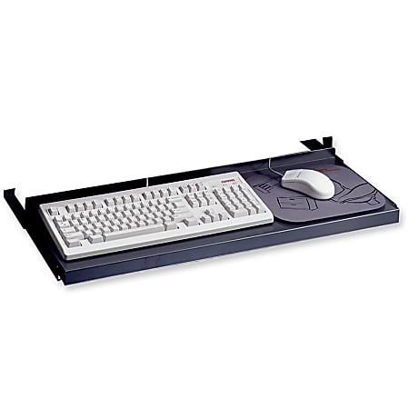HON 38000 Keyboard Drawer For Vertical File Cabinet Black - Office Depot