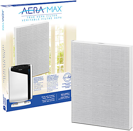 Fellowes AeraMax True HEPA Filters 16 516 H x 12 1116 W x 1 14 D Pack ...