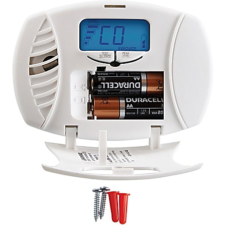 First Alert CO615 Carbon Monoxide Alarm Wired 120 V AC 85 dB Audible ...