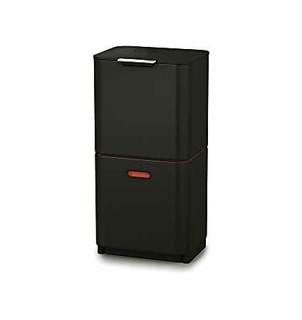 Joseph Joseph Twin Recycling Waste Bins With Removable Caddy 16 Gallons ...