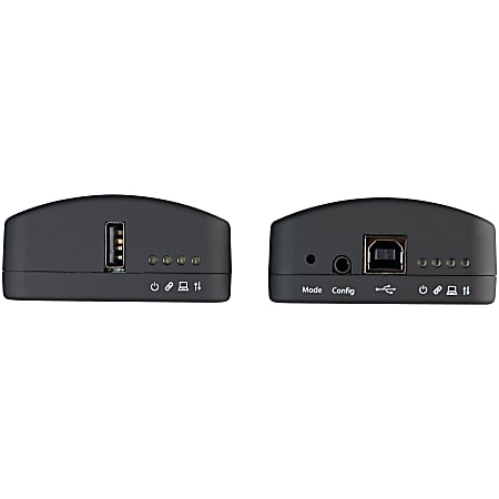 StarTech.com USB 2.0 Extender over Cat5e or Cat6 RJ45 Cable 330ft100m ...