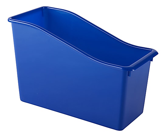 Office Depot Brand Plastic Book Bin 7 12 H x 11 12 W x 5 12 D Assorted ...