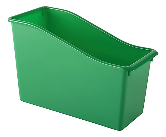 Office Depot Brand Plastic Book Bin 7 12 H x 11 12 W x 5 12 D Assorted ...
