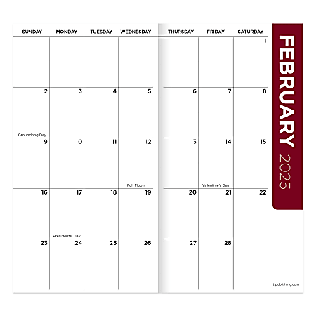 2025 2026 TF Publishing Monthly Pocket Planner 3 12 x 6 12 Zebra ...