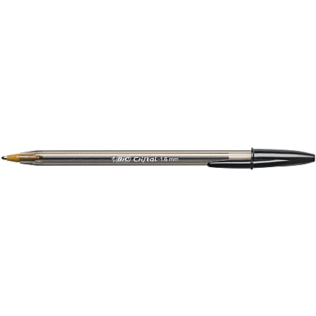 BIC Cristal Bold Ballpoint Pens Extra Bold Point 1.6 mm Translucent ...
