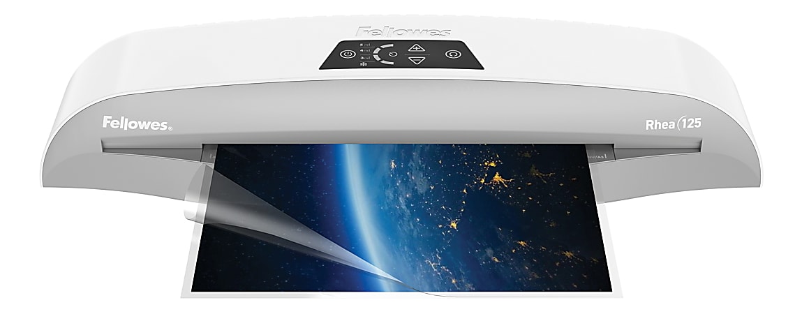 Fellowes Rhea Laminator With Pouch Starter Kit 12.5 Width WhiteGray ...