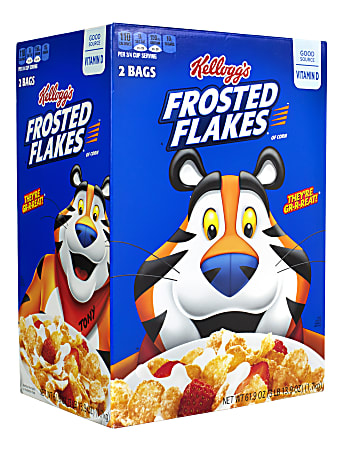 Kelloggs Frosted Flakes Cereal 61.9 Oz Box - Office Depot