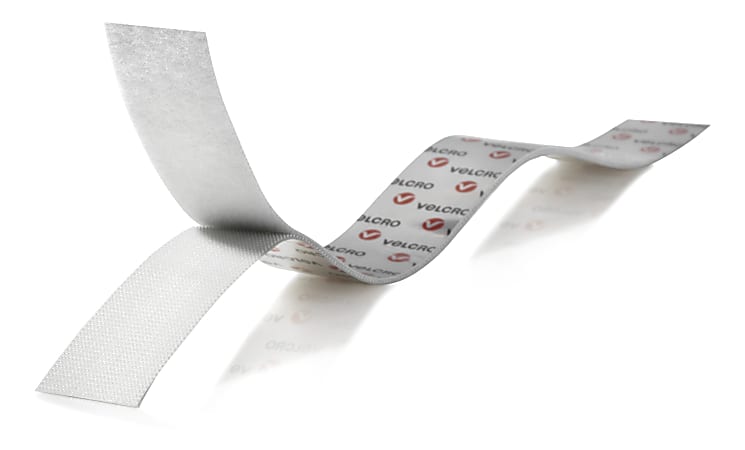 VELCRO Brand Removable Mounting Tape 0.75 x 15 White - Office Depot