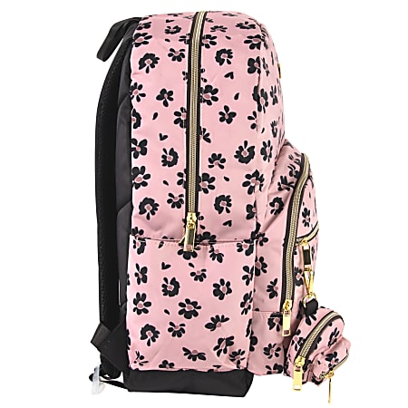 Jessica Simpson Backpack With 15 Laptop Sleeve And Phone Purse Pink ...
