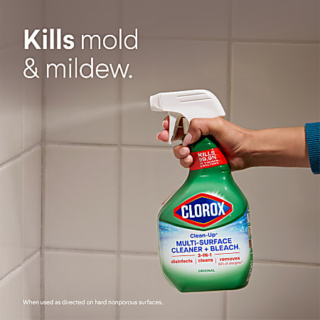 Clorox Clean Up All Purpose Cleaner With Bleach Spray Bottle 32 Oz Pack ...