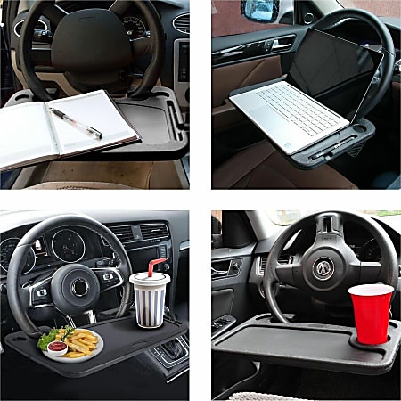 DAC Steering Wheel Desk 1 H x 16.50 W x 11 D x 16.50 L Compact Sturdy ...