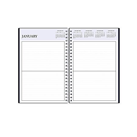 Blue Sky Planning Calendar BS Passages Solid Navy PP 5.5x8.5 Non Dated ...