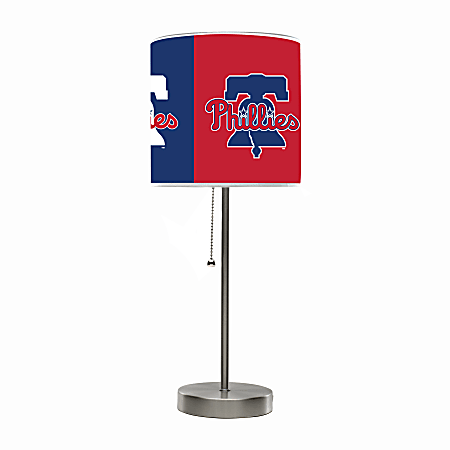 Imperial MLB Table Lamp 19 H Philadelphia Phillies - Office Depot