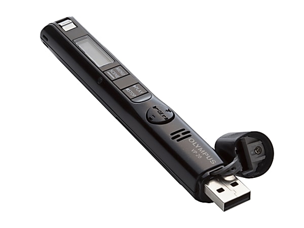 Olympus VP 20 Digital Voice Recorder Built in Microphone Speaker Omni ...