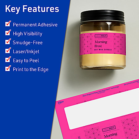 Avery Print To The Edge Labels With Sure Feed Technology 94244 NMP10 ...