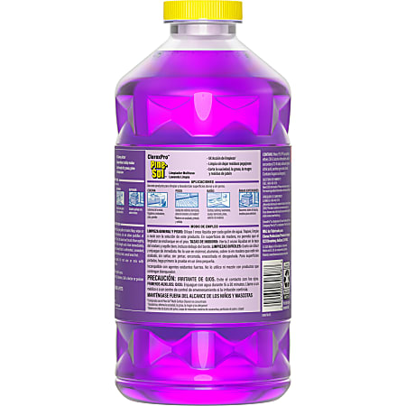 Pine Sol Multi Surface Cleaner CloroxPro All Purpose Cleaner Lavender ...