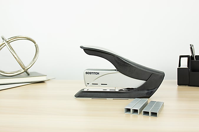 Bostitch Spring Powered Premium Heavy Duty Stapler BlackSilver - Office ...