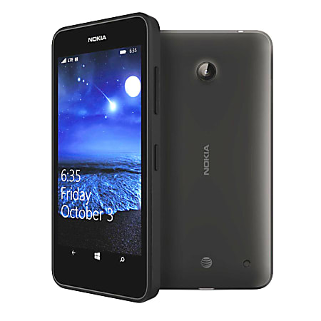 Nokia Lumia 635 RM 975 Cell Phone Black PNN100190 - Office Depot