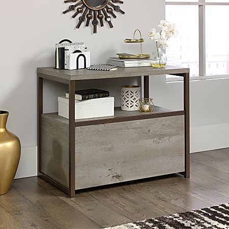 Sauder Manhattan Gate 30 1516 W x 18 12 D Lateral File Cabinet Mystic ...