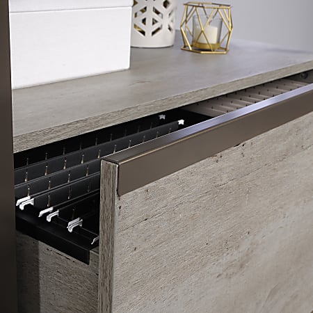 Sauder Manhattan Gate 30 1516 W x 18 12 D Lateral File Cabinet Mystic ...