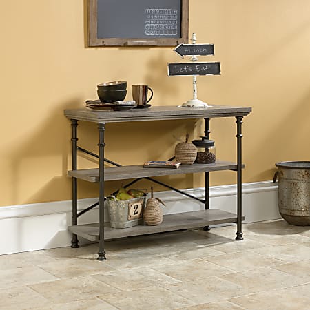 Sauder Canal Street Anywhere Console For 42 TVs 29 34 H x 39 12 W x 15 58 D Northern Oak Office Depot