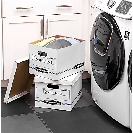 Bankers Box Easylift Standard Duty Storage Boxes With Lift Off Lids And ...