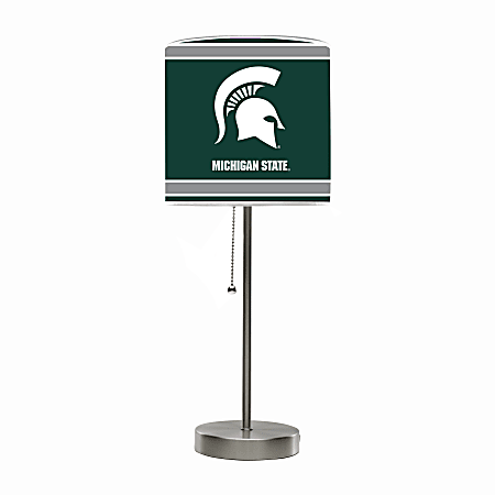 Imperial NCAA Table Lamp 19 H Michigan State - Office Depot