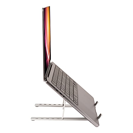 Allsop Compact Aluminum Laptop Stand 6 H x 7 W x 9 58 D Silver - Office ...