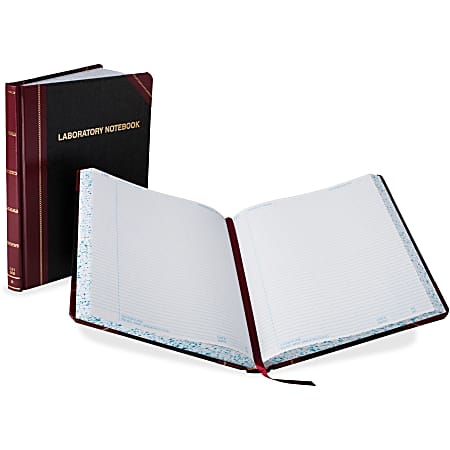 Boorum Pease Laboratory Notebook 10 38 x 8 18 Record Ruled 300 Sheets ...