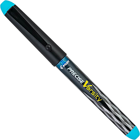 Pilot Precise Varsity Fountain Pen Medium Point Black Barrel Turquoise ...