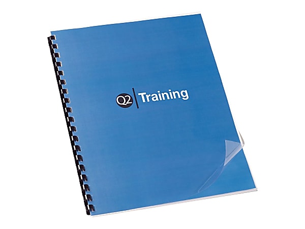Swingline GBC ClearView Standard Presentation Covers 8 12 x 11 Clear ...