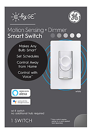 C by GE Motion Sensing Dimmer Switch White - Office Depot