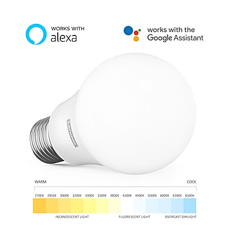Lenovo Dimmable Smart Light Bulb ZG38C02546 - Office Depot