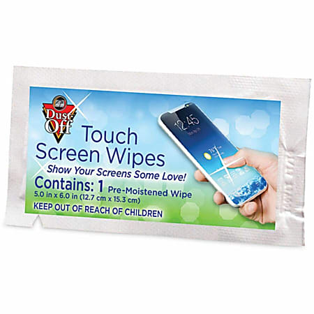 Dust Off Antistatic Monitor Wipes Pack Of 200 - Office Depot